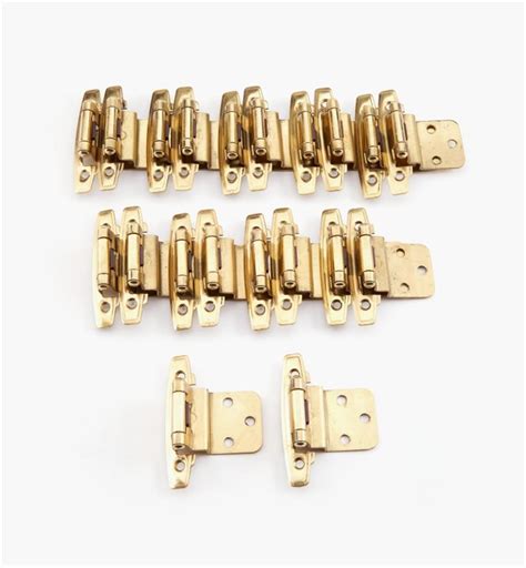 Belwith Brass Flush Mount Self Closing Hinges Lee Valley Tools