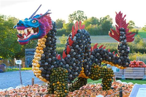 Jucker Farm Pumpkin Exhibition Mythical Figures