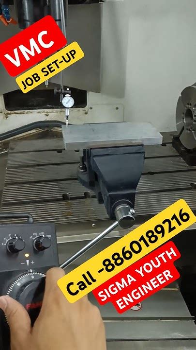 vmc job setup workpiecs alignment sigmayouthengineers vmc cncvmc