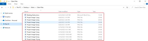 how to copy filenames inside a folder in excel