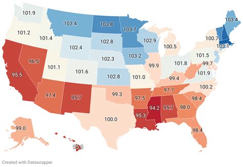 Average Iq By State 2024