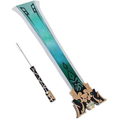 Hot Game Genshin Impact Rainslasher Broadsword Razor Ubuy India