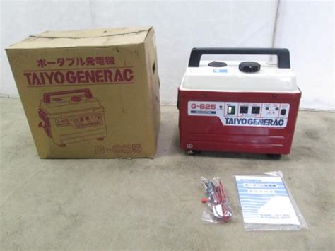 【未使用品】 送料込taiyo 日本製 発電機 100v 5a 50hz未使用 0512ci 8biの落札情報詳細 ヤフオク落札価格