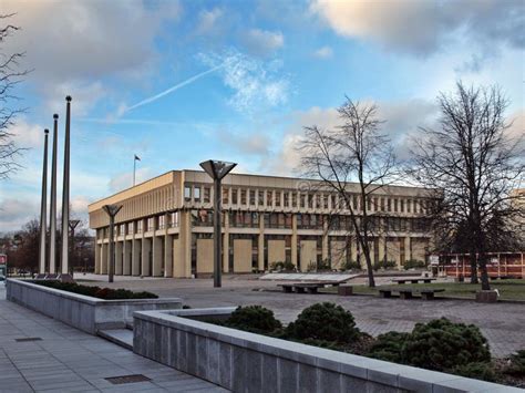 Lithuanian Parliament Seimas Stock Photo Image Of Independent
