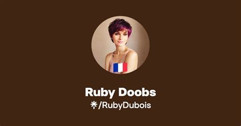 Ruby Doobs Instagram Facebook Tiktok Linktree