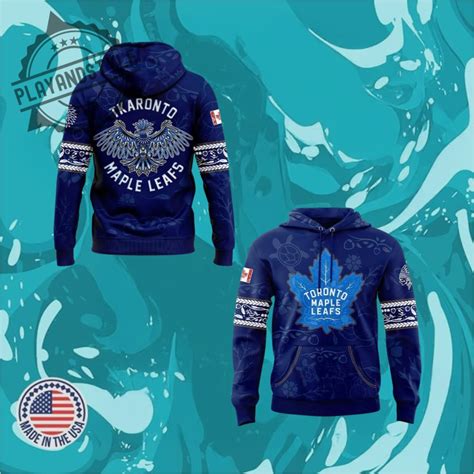 Toronto Maple Leafs 2025 Indigenous History Month Hoodie