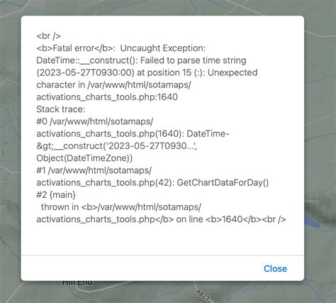 Mapping Activation Error Sota Mapping Sota Reflector