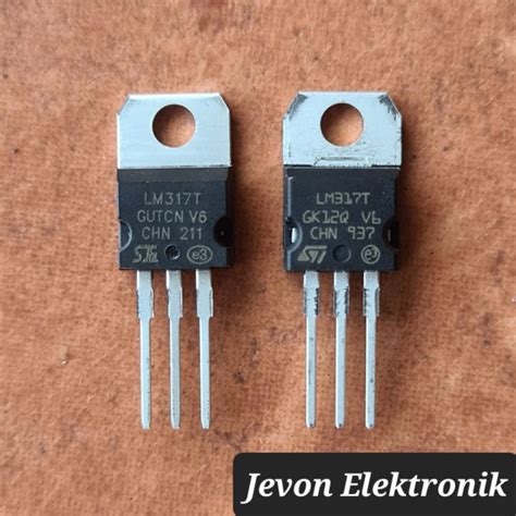 Jual IC Transistor LM317 Original ST LM 317 T Asli Ori Shopee Indonesia