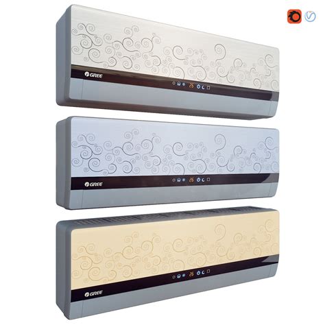 Conditioner Gree Beauty 3d Model Cgtrader