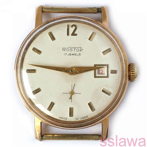 часы Восток 2605 СССР 60е п.. Au10 vintage soviet gold plated watch ...
