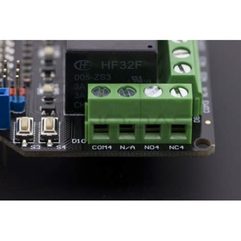 dfrobot relay shield v2 1 arduino priedėlis