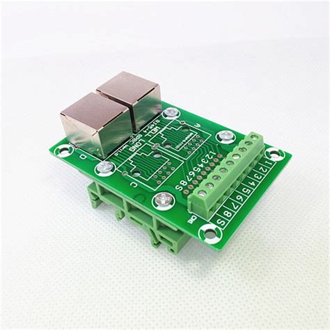 RJ P C Right Angle Jack Way Buss Breakout Boar Vicedeal