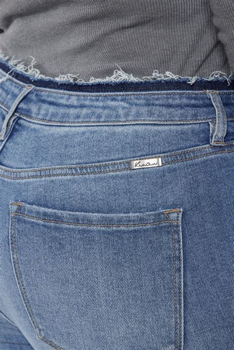 Ivory High Rise Super Skinny Jeans Plus Size Official Kancan Usa