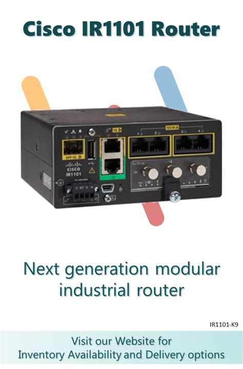 Cisco Ir1101 K9 Industrial Router