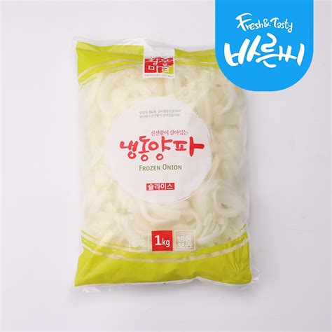 쌀·채소 냉동 양파 슬라이스 1kg 중국 오늘의집 쇼핑