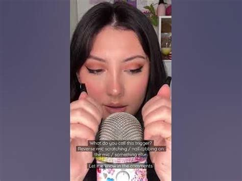 ASMR rare and specific trigger reverse mic scratching (full video on my channel) - YouTube