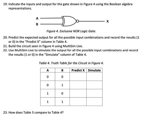 Solved Objective Investigate The Behavior Of XOR And XNOR Chegg Com