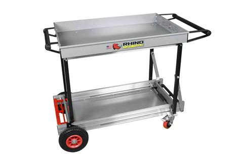 Foldable Tool Cart Collapsible Carts By Rhino Tuff Tools