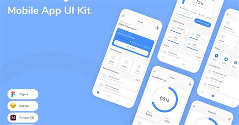 Cloud Storage Mobile App Ui Kit Ux And Ui Kits Ft Cloud And File Envato