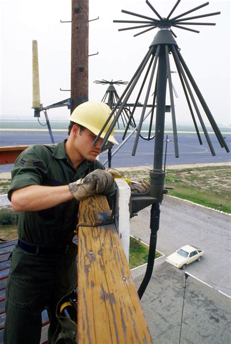 Aic Jim W Hunt A Ground Radio Technician Assigned To The 1965th Communications Squadron Air