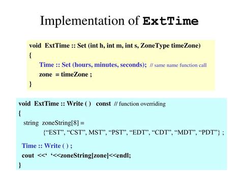 Ppt Chapter 12 Object Oriented Programming Inheritance Powerpoint Presentation Id5793919
