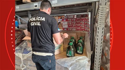 Polícia apreende 8 mil litros de azeite falso no ES que podem ser de