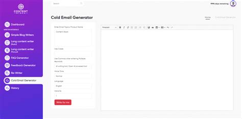 Unlimited One Click Gpt3 Open Ai Articles Feedback Faqs Email Generator Ai Rewriter Seo