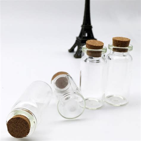 1ml 5ml 10ml 15ml Mini T Holiday Use Borosilicate Glass Tube Bottle