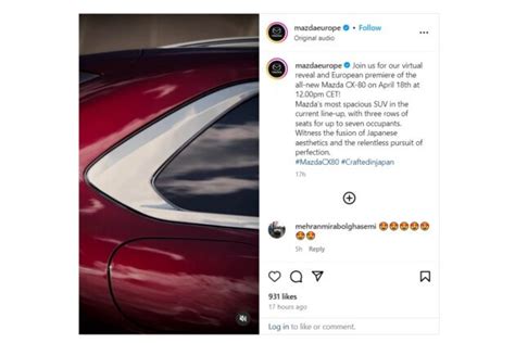 取代 Cx 8！mazda Cx 80 官方定档 4 月 18 日全球首发，后轮驱动平台 33l 直六引擎三排座 Suv