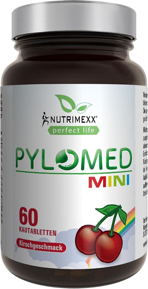 Nutrimexx Pylomed Mini For Kinder Kautabletten Anti Helicobacter Pylor