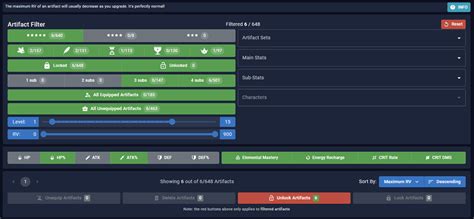 Standardize Ui Design · Issue 1059 · Frzycgenshin Optimizer · Github