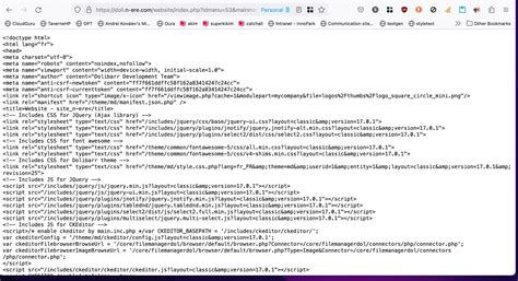 Unable To Load Website Template Html Shown Instead Other Native
