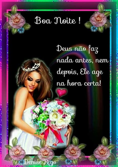 Pin Oleh Denise Di 《100》boa Noite Moças