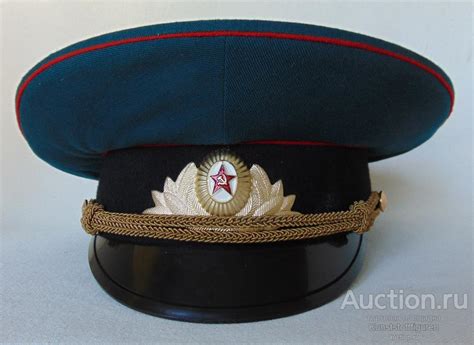 Фуражка офицерская парадная, ВС СССР. — покупайте на Auction.ru по ...
