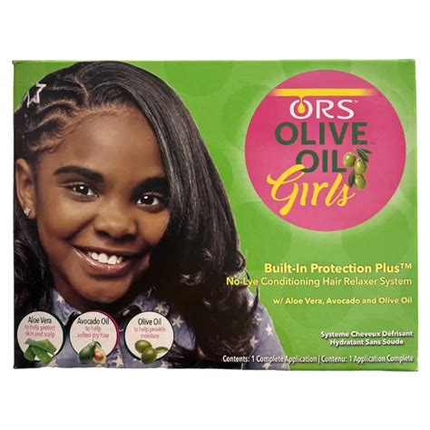 Ors Olive Oil Girls No Lye Conditioning Hair Relaxer System