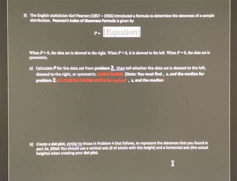 The English Statistidan Karl Pearson Chegg Com