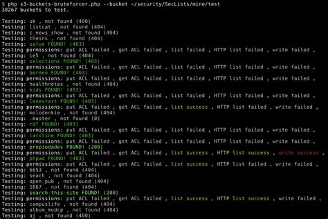 Github Gwen001s3 Buckets Finder Find Aws S3 Buckets And Test Their Permissions