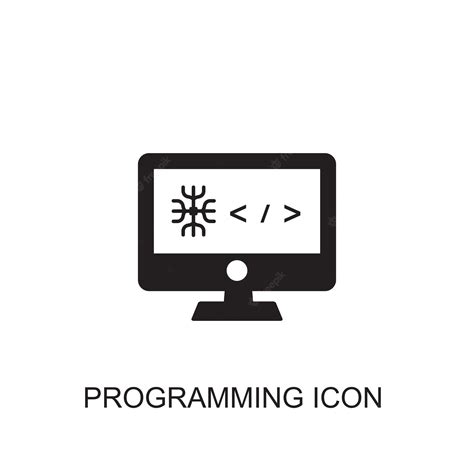 premium vector programming vector icon icon