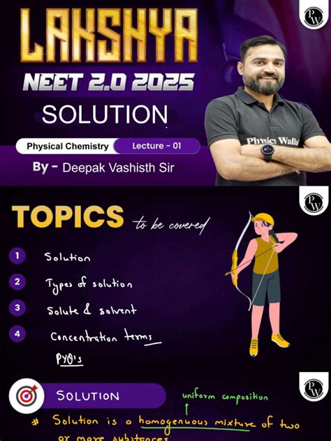 Solution 01 Classnote Pdf