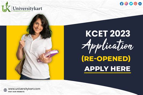 Kcet 2023 Application Re Opened Register Now For Entrance Exam