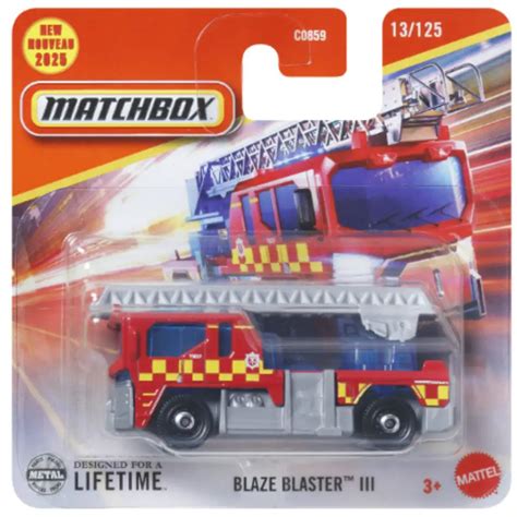 Matchbox Blaze Blaster Iii Tűzoltóautó 164 Mattel Vásárlás A