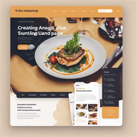 creating a stunning restaurant landing page with bootstrap fxis ai