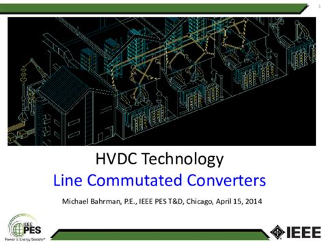 Pdf Hvdc Technology Line Commutated Converters Bagus Rahino