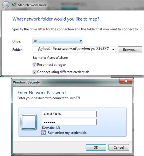 Mapping A Network Drive In Windows