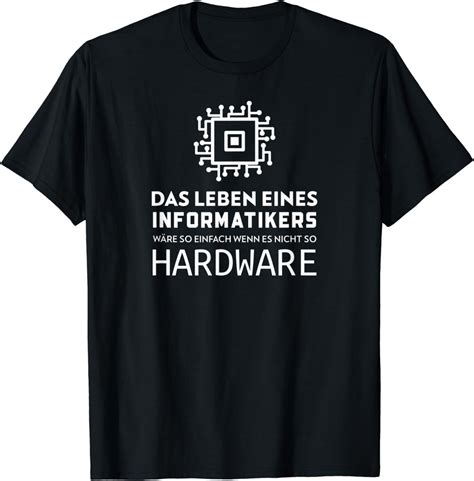 Programmer Programmierer Informatik Coding Hardware Spruch T Shirt