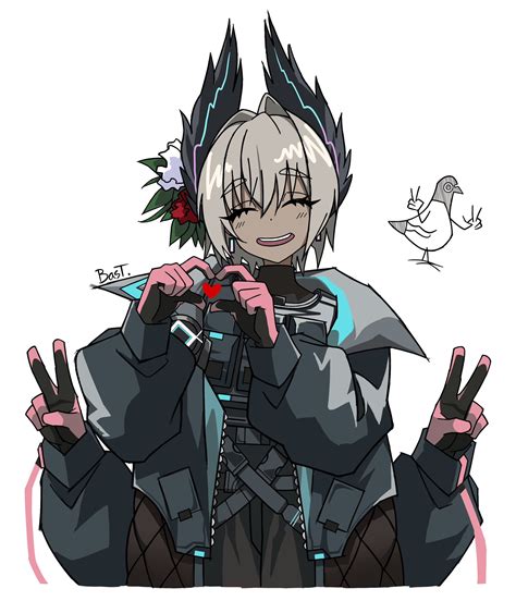 Raidian Arknights Drawn By Bastetris Danbooru