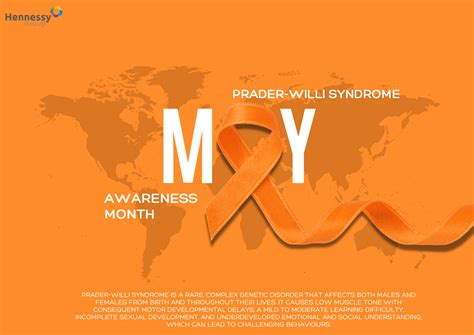 May Prader Willi Awareness Month Hennessy Group