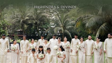 Hashindra And Devindi Wedding Highlight Indra Traders Onedulani Films Youtube