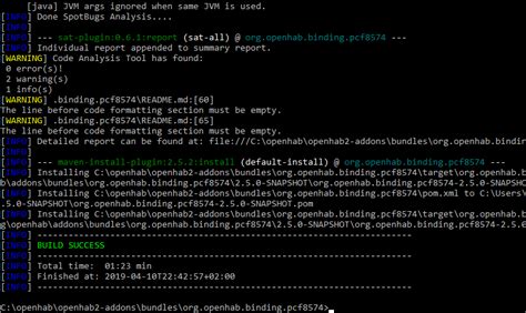 Need Some Help With Setup To Create New Binding Using Mavenbnd Page 2 Ide And Build Openhab