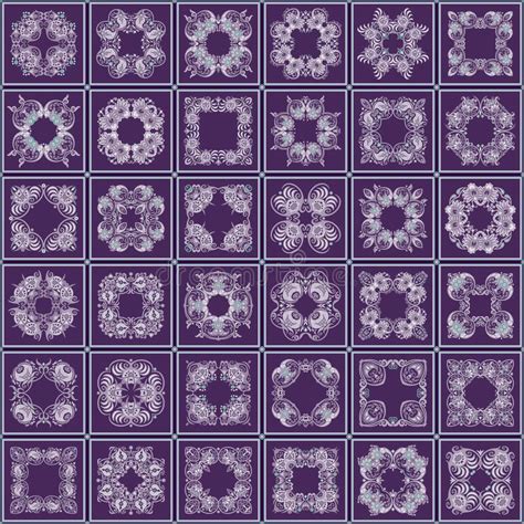 Vector Abstract Patch Pattern Mosaic Background Stock Vector Illustration Of Decorative